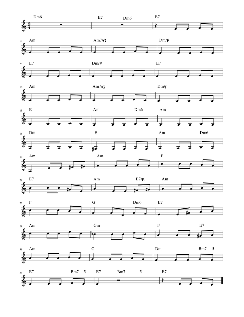 Ne me quitte pas - Jacques Brel Sheet music for Piano (Solo) Easy ...