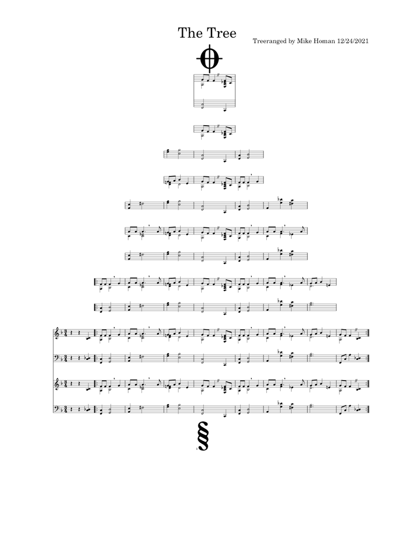 The Tree Sheet music for Piano (Solo) Easy | Musescore.com