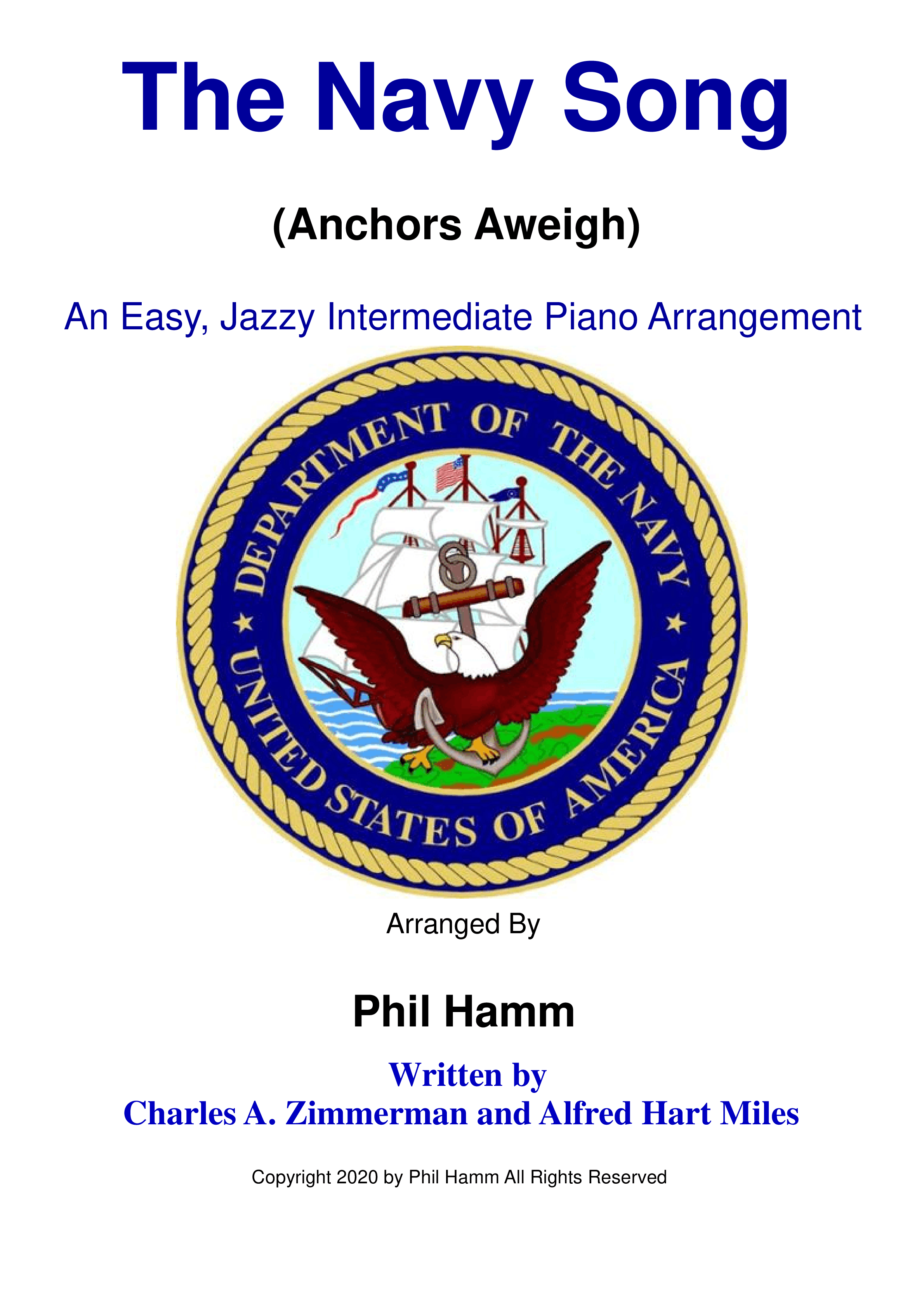 Play Official version of The Navy Song (Anchors Aweigh) (Arr. Phil Hamm ...