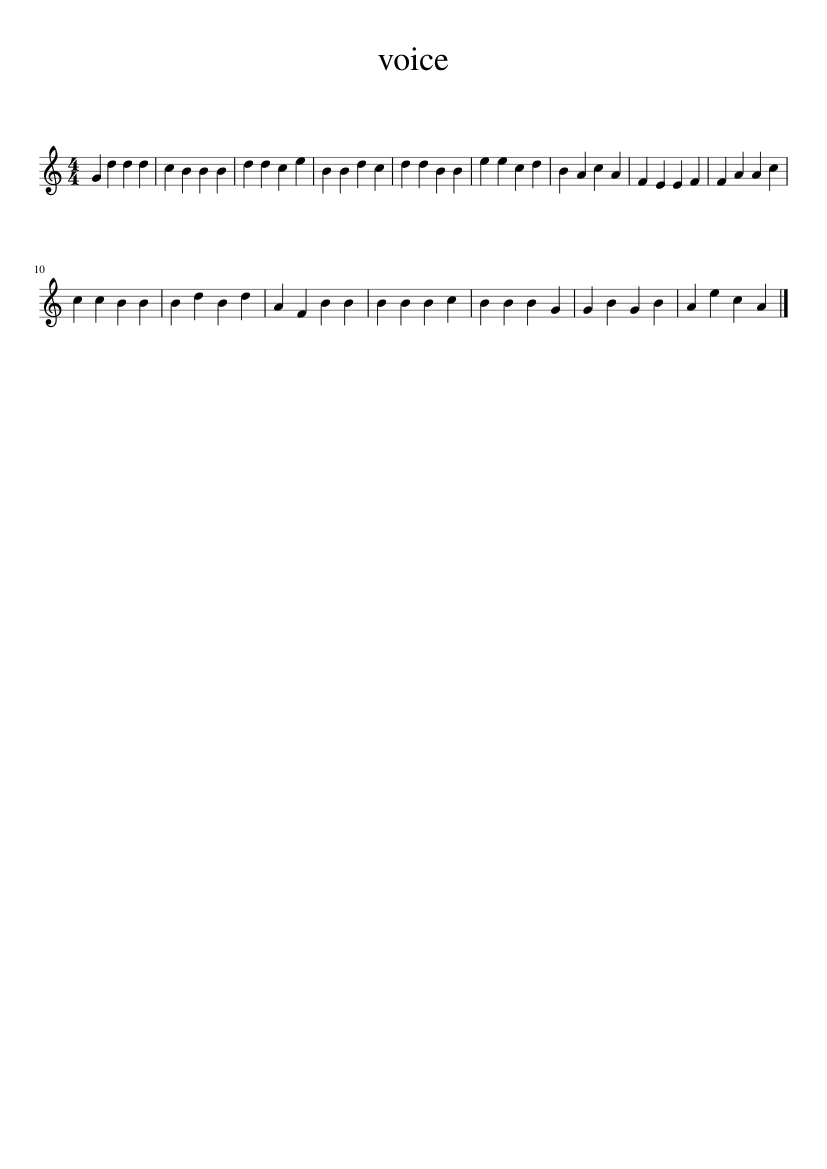 vocal Sheet music for Mezzo soprano (Solo) | Musescore.com