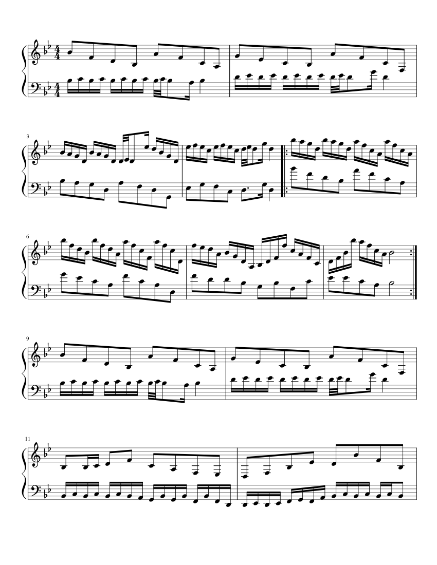 Hummingbird Sheet music for Piano (Solo) | Musescore.com