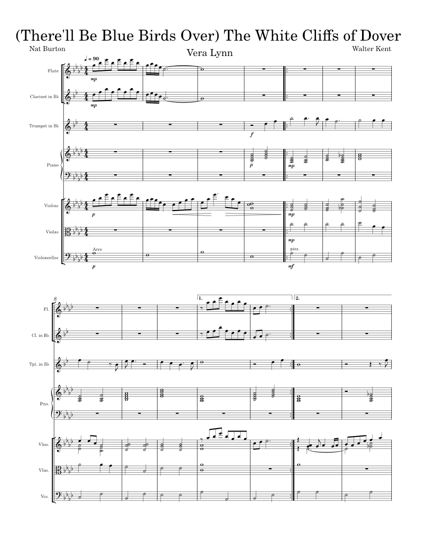 (There'll Be Bluebirds Over) The White Cliffs Of Dover – Vera Lynn ...