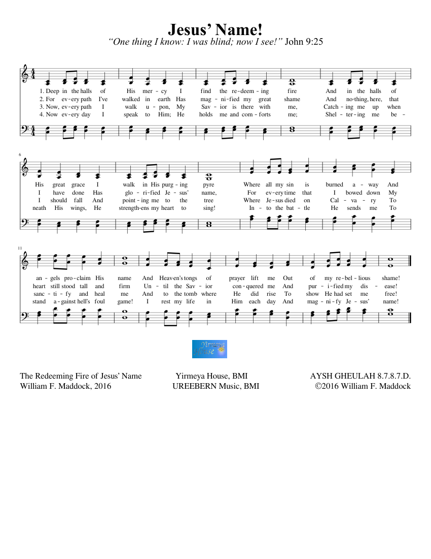 Jesus’ Name! Sheet music for Strings group (String Duet) | Musescore.com