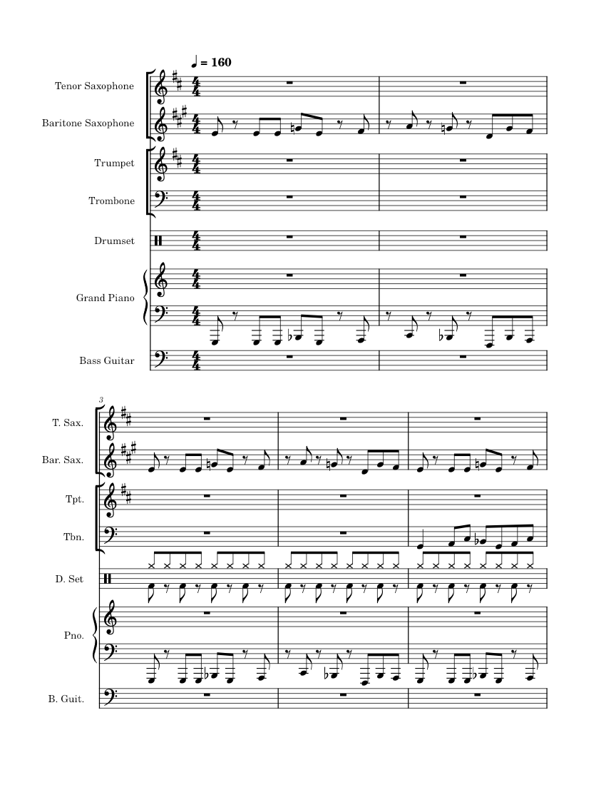 Goofy Goober Sheet music for Piano, Trombone, Saxophone tenor, Saxophone baritone & more ...
