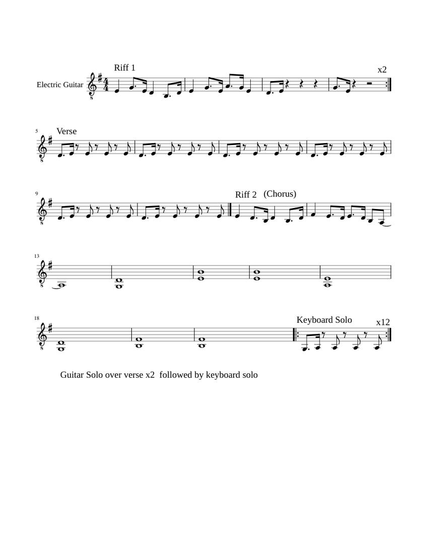 Black night by Deep purple Sheet music for Guitar (Solo) | Musescore.com