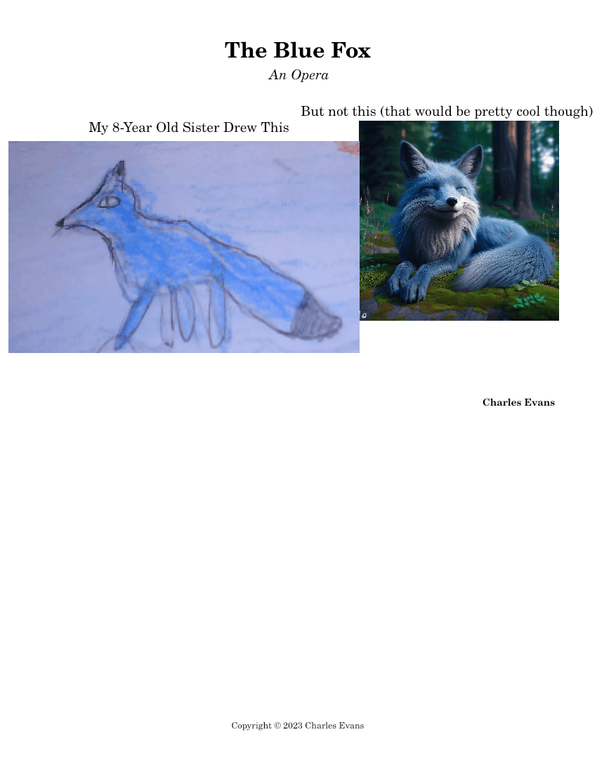 The Blue Fox Sheet music for Piano, Flute, Bassoon, French horn & more ...