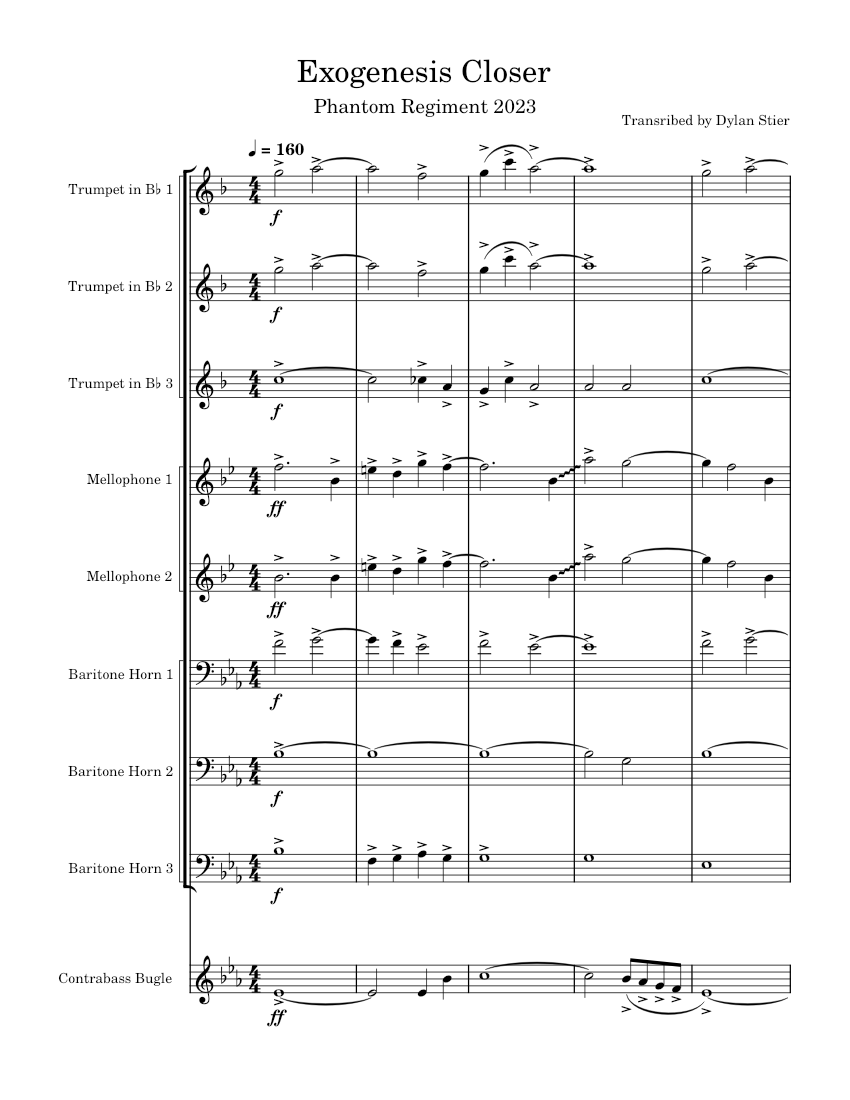 Phantom Regiment Exogenesis 2023 – Phantom Regiment Drum and Bugle ...