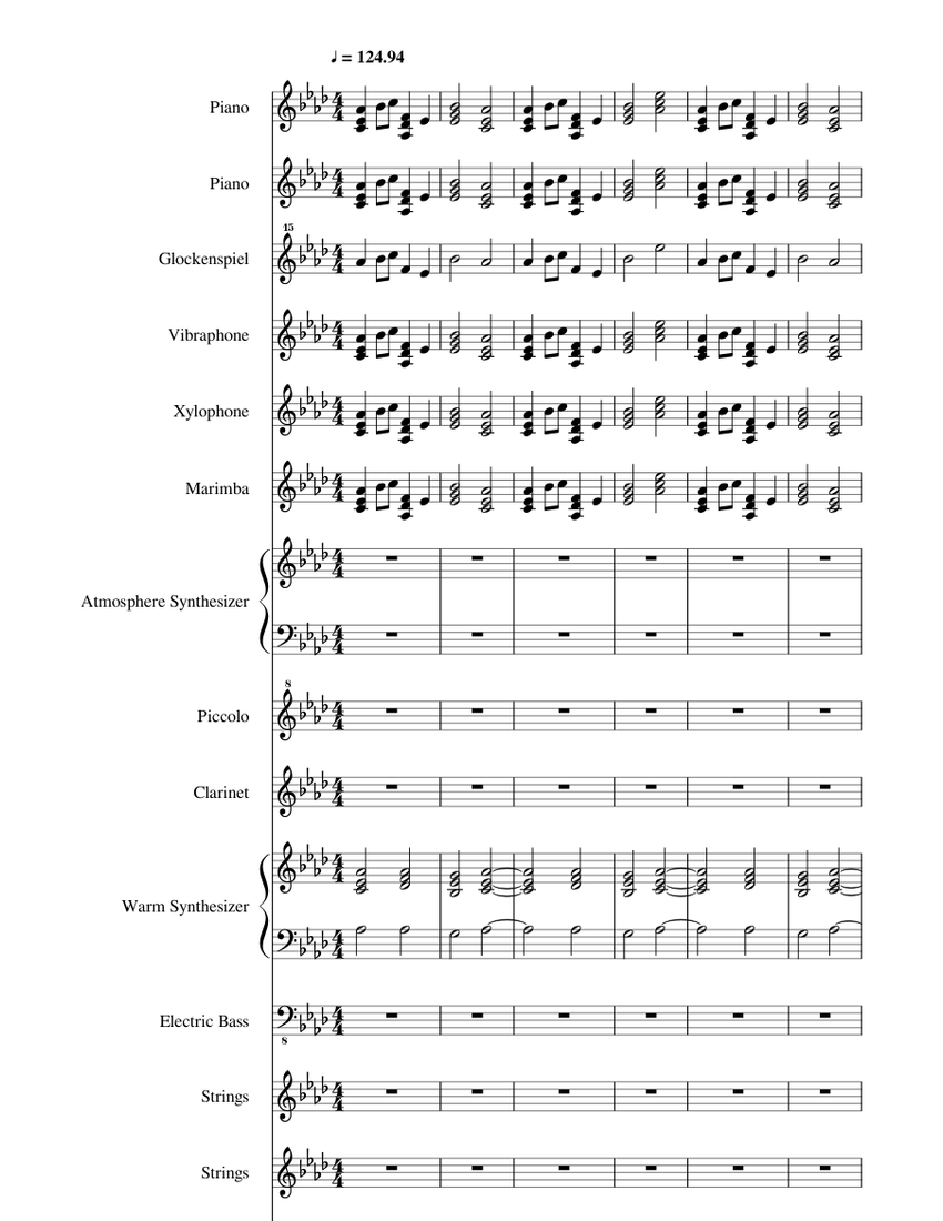 Disney Princess: Royal Adventure | Title Theme DX Sheet music for Piano ...