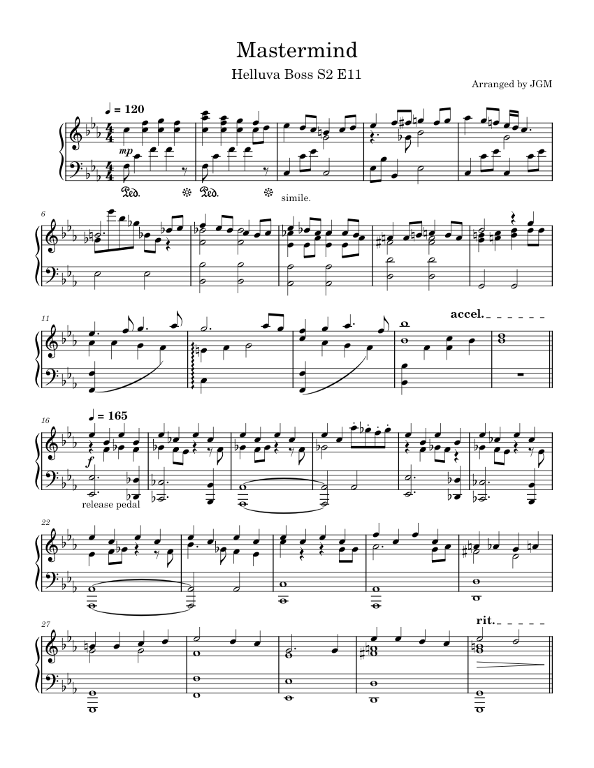 Mastermind – Sam Haft, Andrew Underberg, Dominic Fallacaro – Piano ...