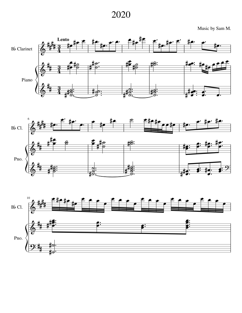 2020 - piano tutorial