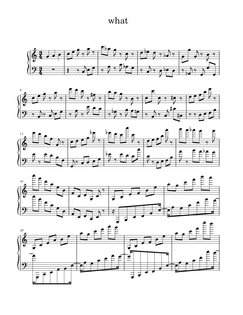 what Sheet music for Piano (Solo) Easy | Musescore.com
