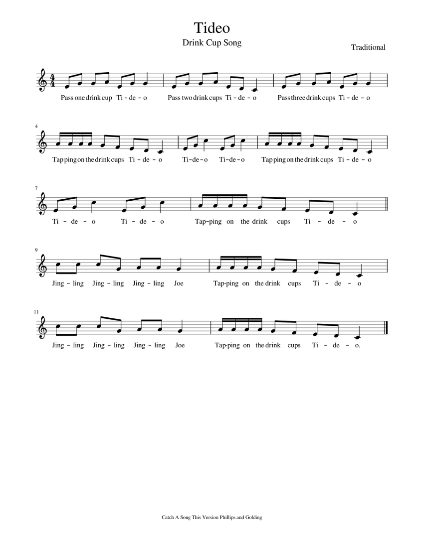 Tideo Sheet music for Xylophone (Solo) | Musescore.com