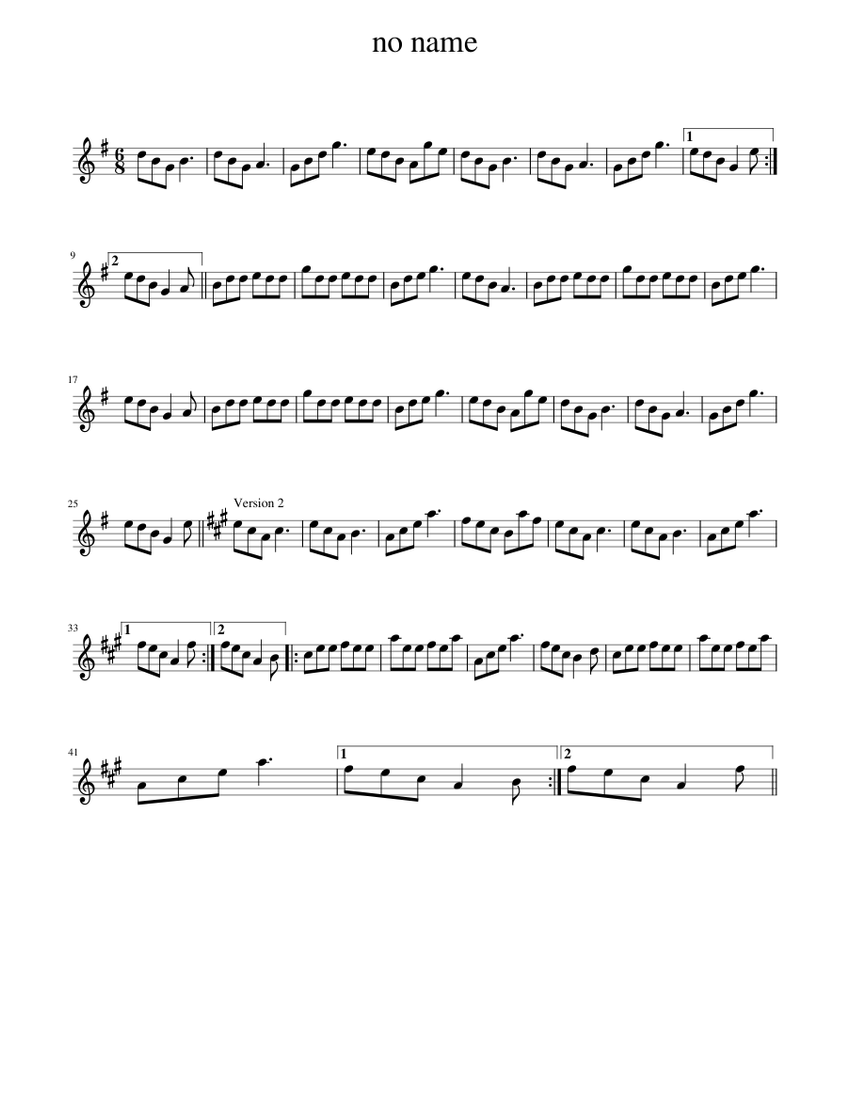 no name Sheet music for Piano (Solo) Easy | Musescore.com