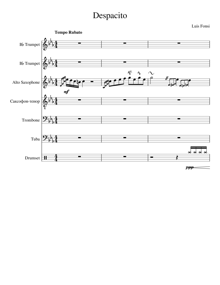 Despacito - piano tutorial