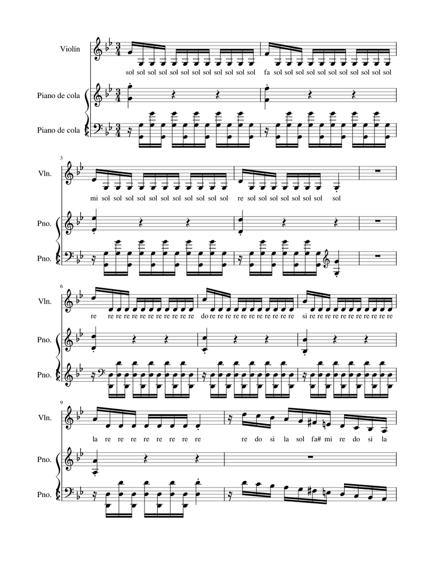 Summer Third movement con notas - piano tutorial