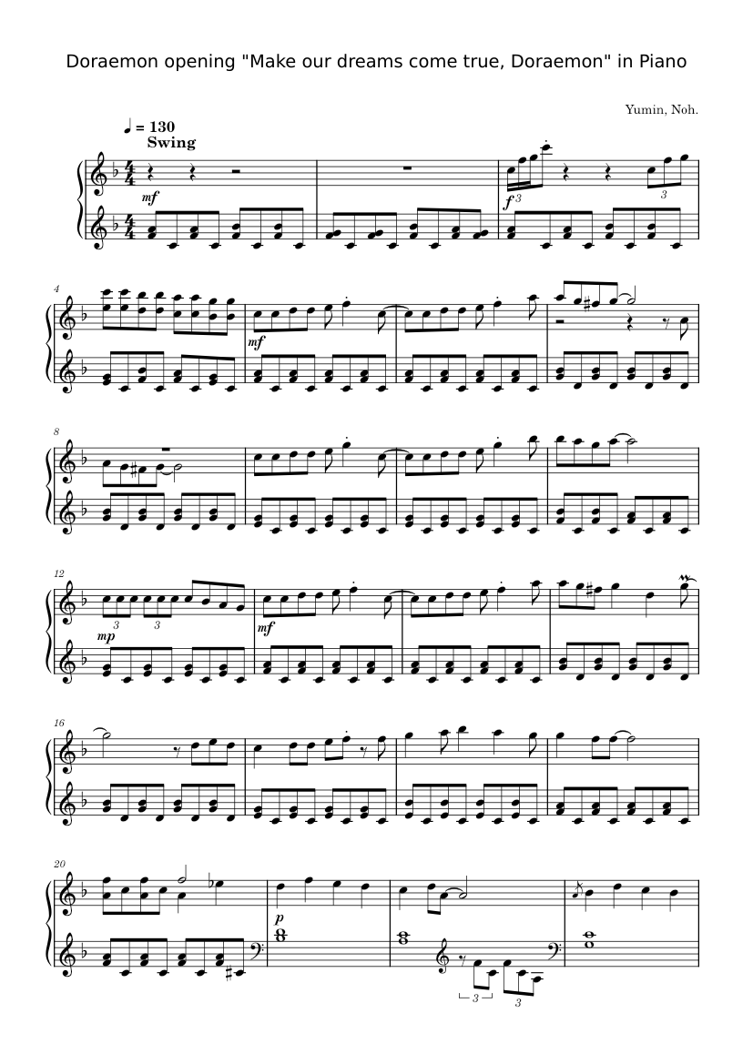 Doraemon – Shunsuke Kikuchi Doraemon opening - "Make our dreams come ...