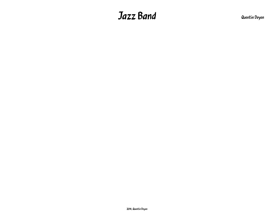 Another Jazz Piece Sheet music for Piano, Trombone, Guitar, Bass guitar ...