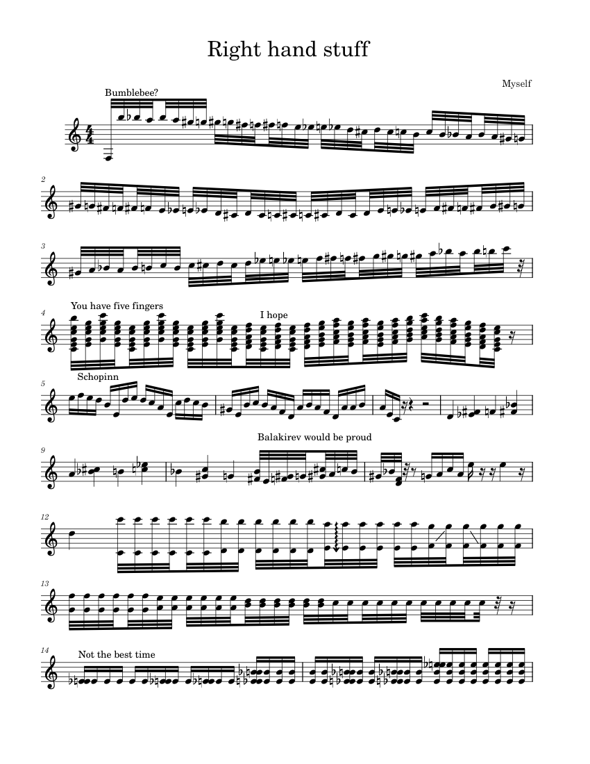 Right and practice Sheet music for Piano (Solo) Easy | Musescore.com