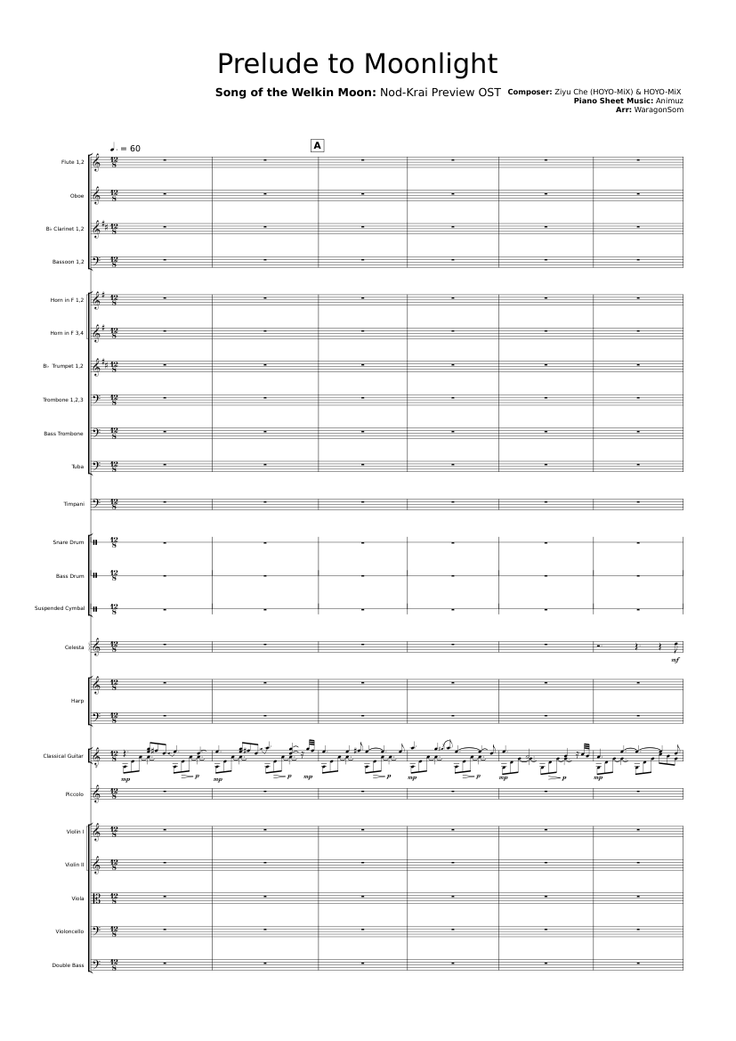 『Song of the Welkin Moon : Prelude to Moonlight』From Genshin impact Nod ...