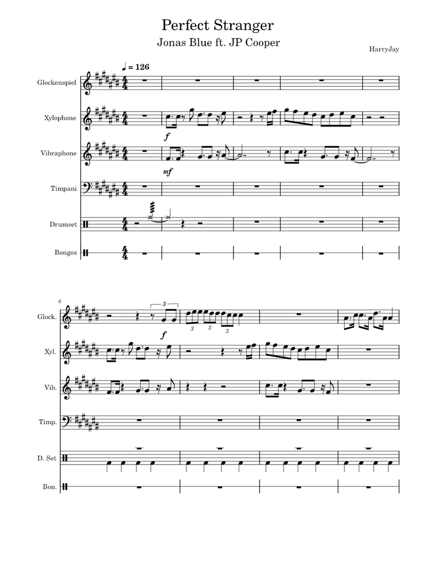 Perfect Stranger - piano tutorial