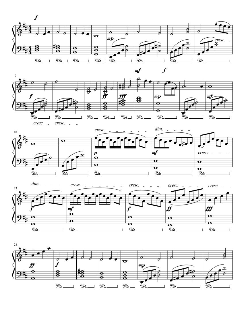 River of Time Sheet music for Piano (Solo) | Musescore.com