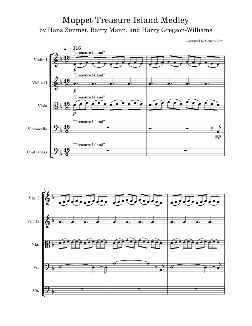 Muppet Treasure Island Medley – Hans Zimmer, Barry Mann, and Harry ...