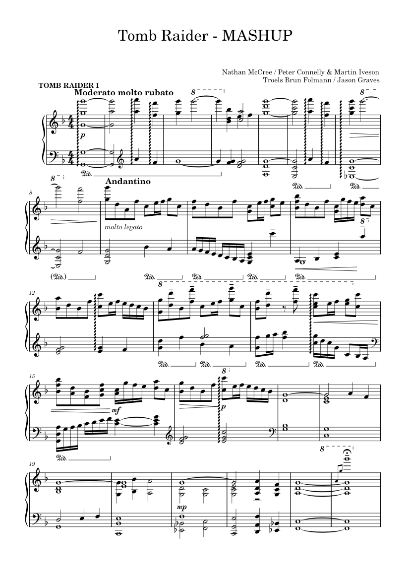 Tomb Raider - MASHUP – Nathan McCree / Peter Connelly & Martin Iveson ...