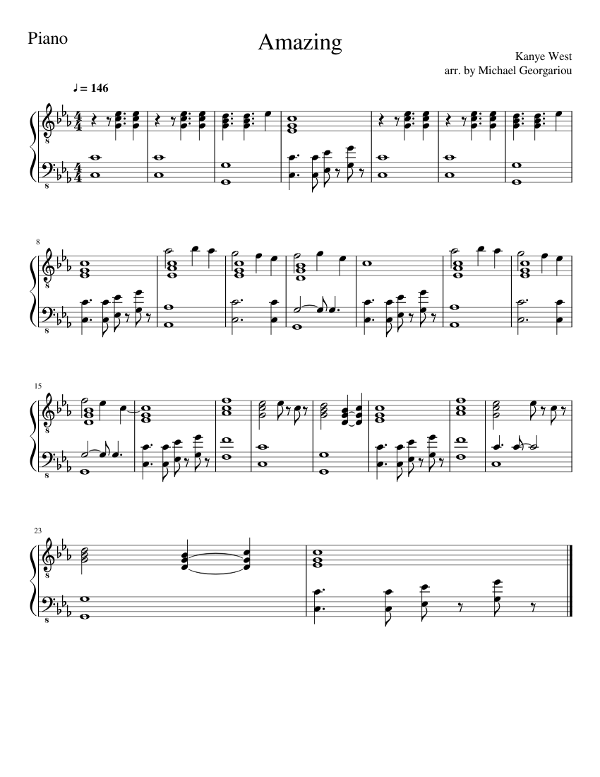 Amazing Sheet music for Piano (Solo) | Musescore.com