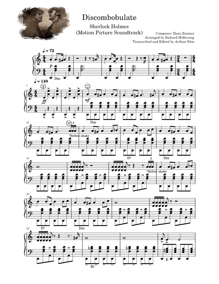 Discombobulate – Hans Zimmer : Sherlock Holmes Motion Picture ...