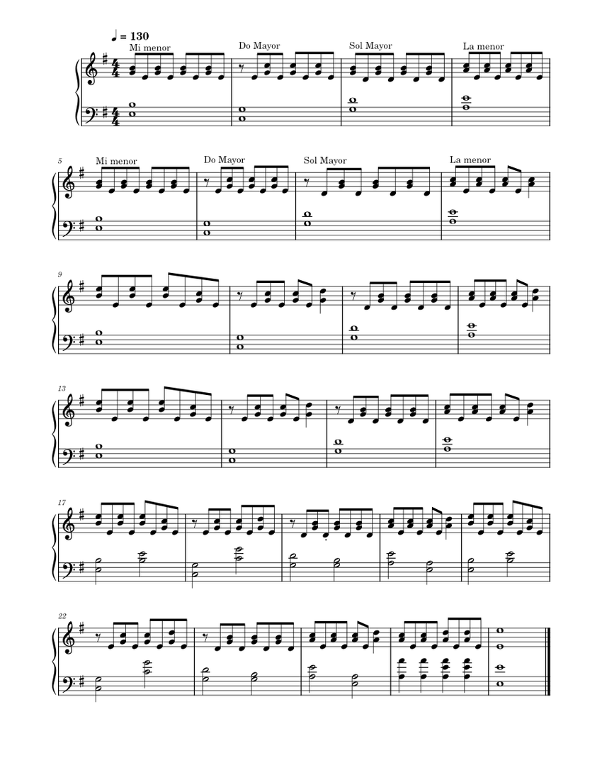 Final Sheet music for Piano (Solo) | Musescore.com