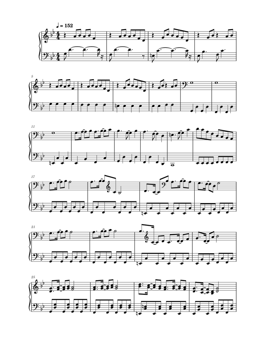 lost dream Sheet music for Piano (Solo) | Musescore.com