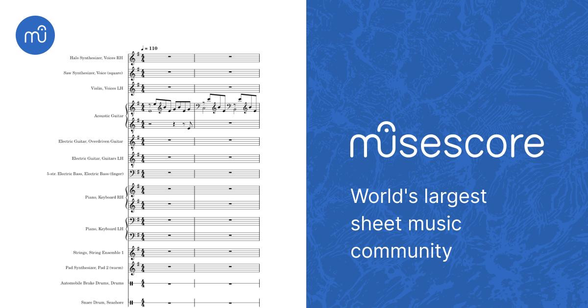 Familiar taste of poison – Halestorm Sheet music for Piano, Organ ...