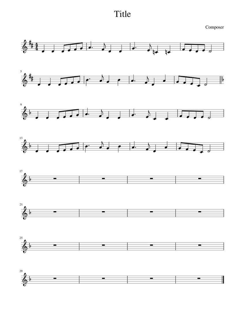 Music Theory HW Sheet music for Piano (Solo) | Musescore.com