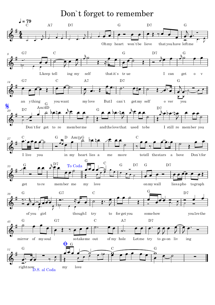 Don`t forget to remember – bee gees Sheet music for Saxophone alto ...