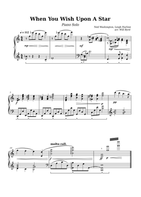 Free Printable Disney Sheet Music