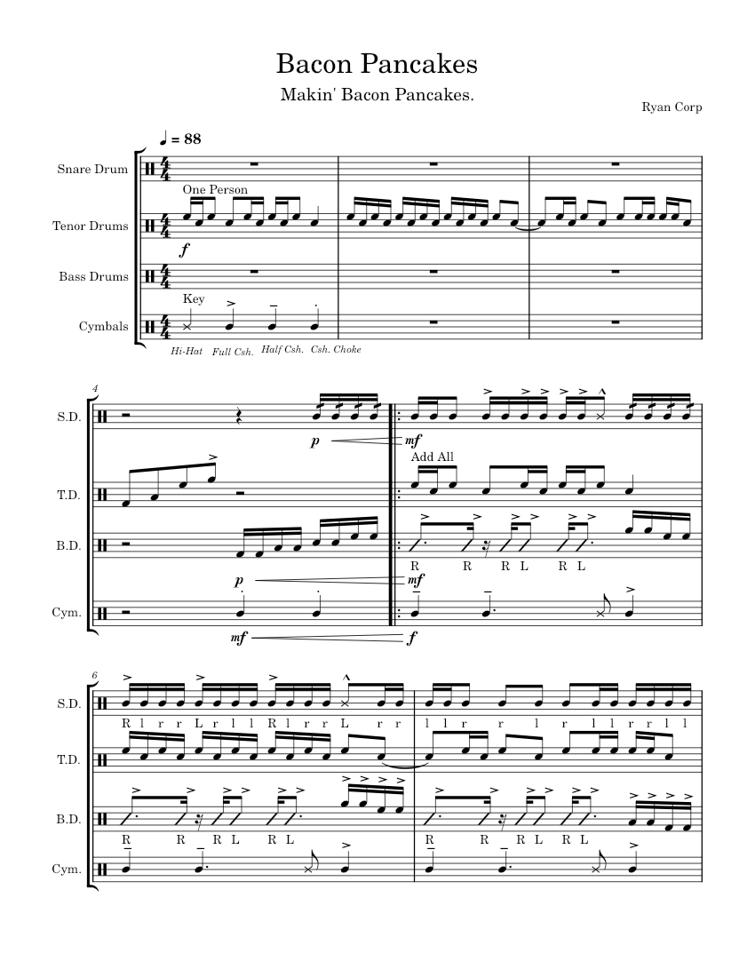 Adventure time - bacon pancakes – Misc Cartoons Bacon Pancakes Sheet ...