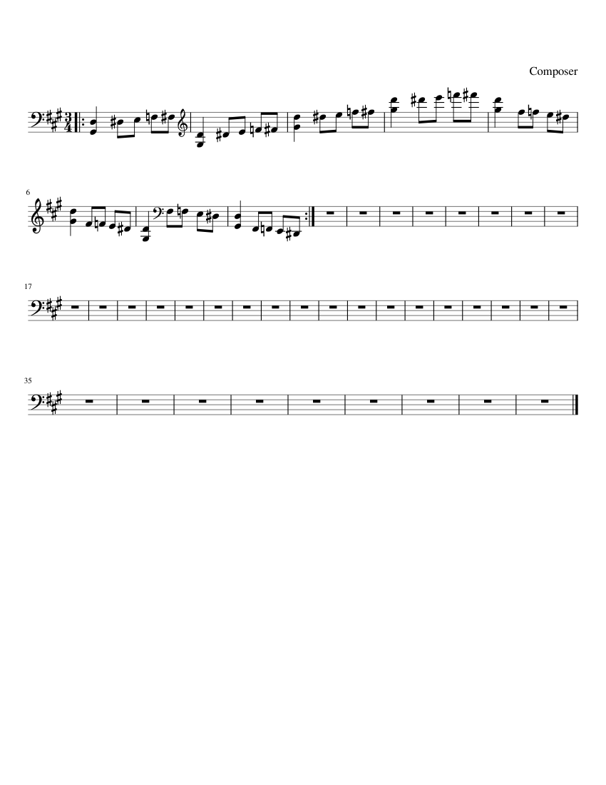 "Horror" Music Sheet music for Piano (Solo) | Musescore.com