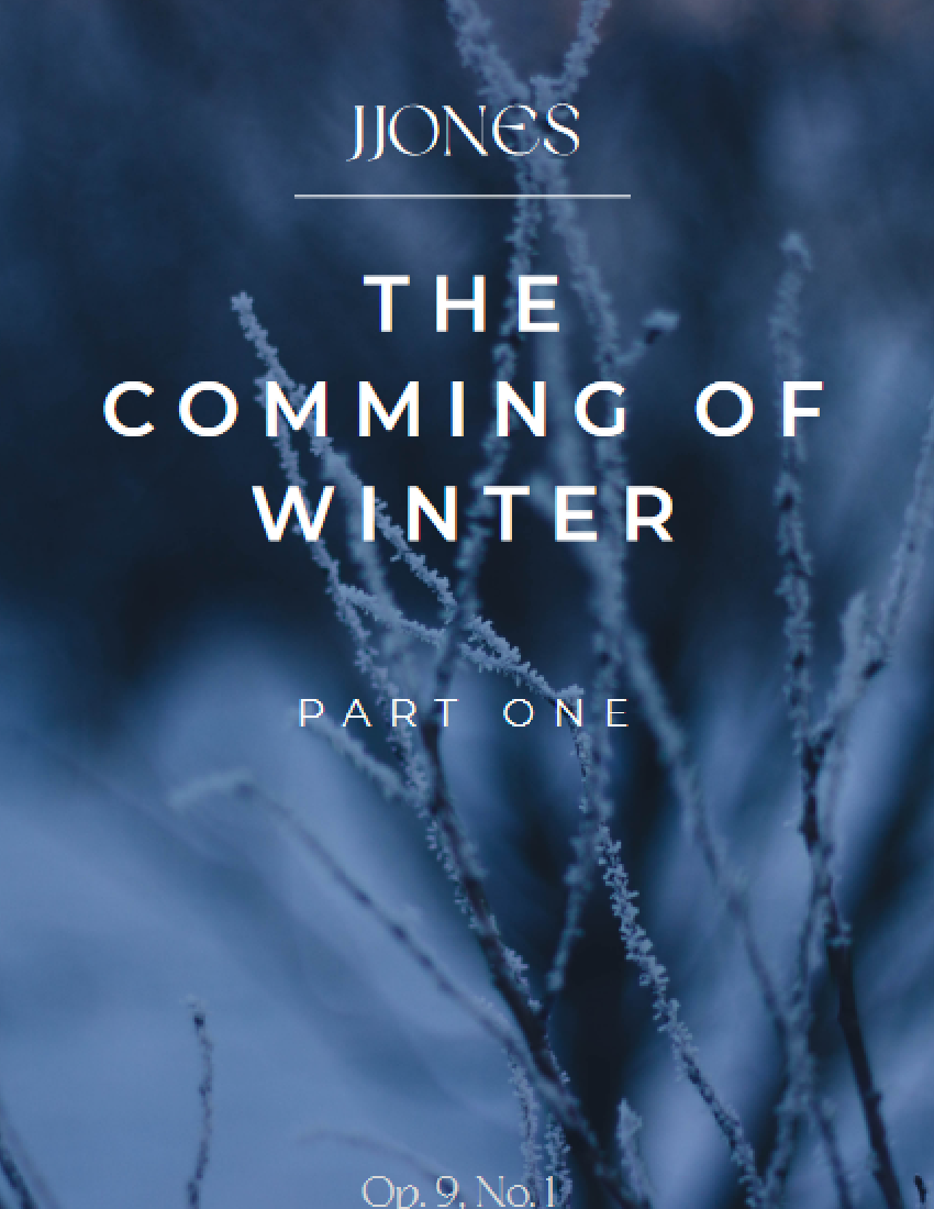 The Coming of Winter | Op. 9, No. 1 Sheet music for Trombone, Tuba ...