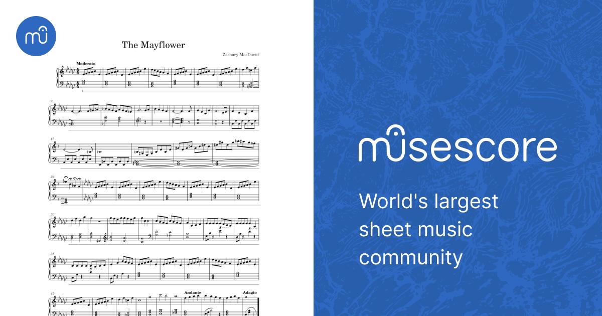 The_Mayflower Sheet music for Piano (Solo) | Musescore.com