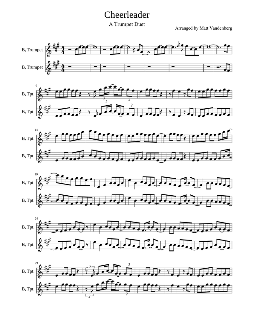 Cheerleader - piano tutorial
