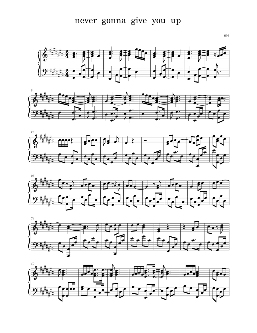 Never Gonna Give You Up – Rick Astley Rick Astley never gonna give you ...