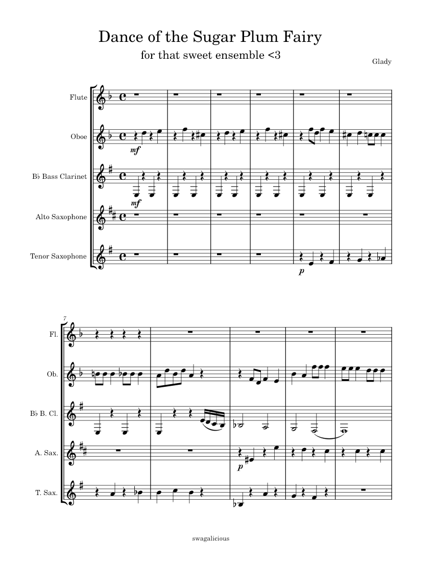 Dance of the Sugar Plum Fairy – Pyotr Ilyich Tchaikovsky Dance of the ...