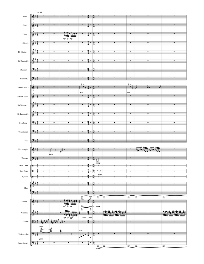 Music hw horror Sheet music for Trombone, Tuba, Flute, Oboe & more ...