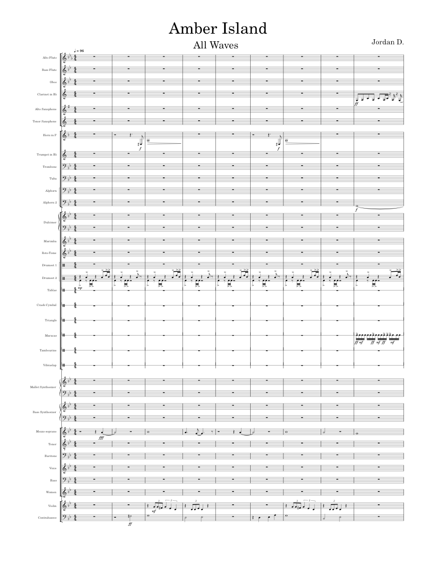 Amber Island – My Singing Monsters Amber Island Sheet music for ...
