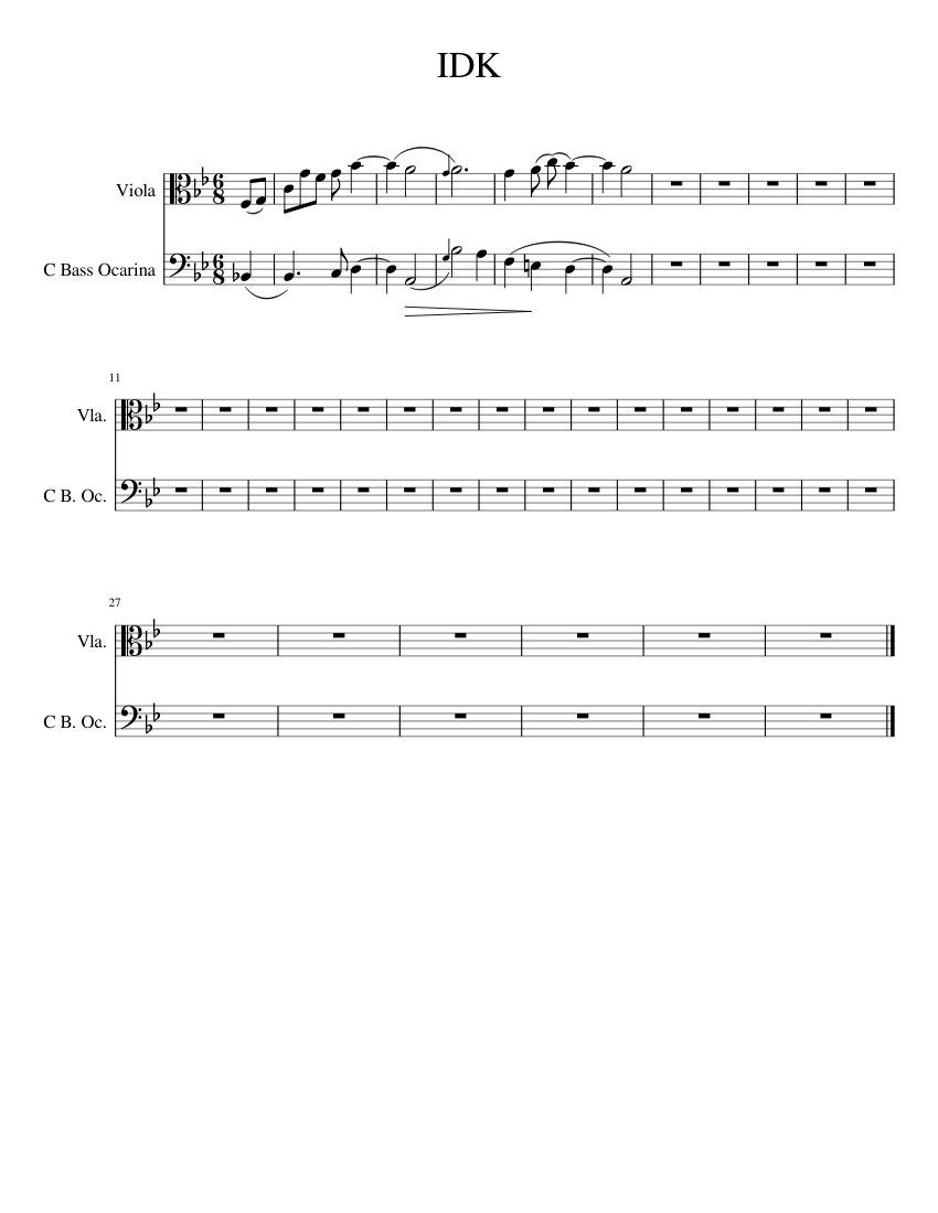 IDK - piano tutorial