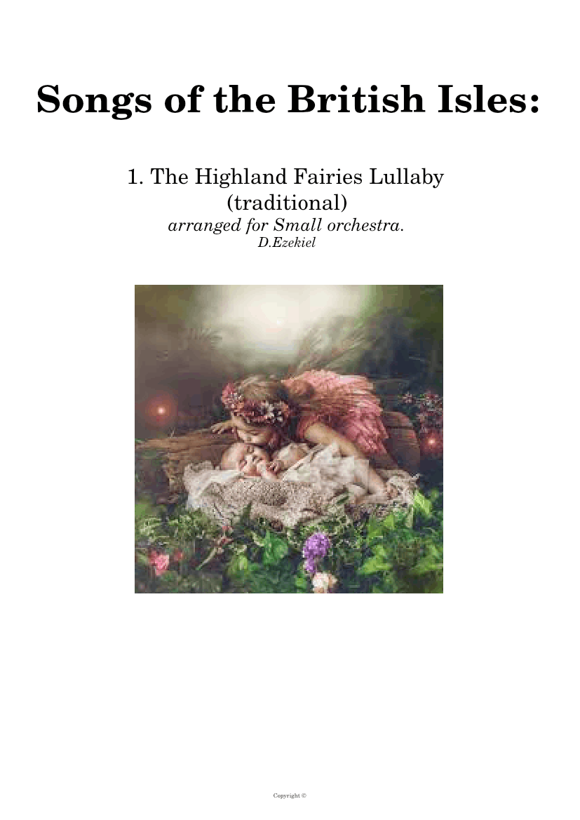Songs of the British Isles : 1. The Highland Fairies Lullaby ...