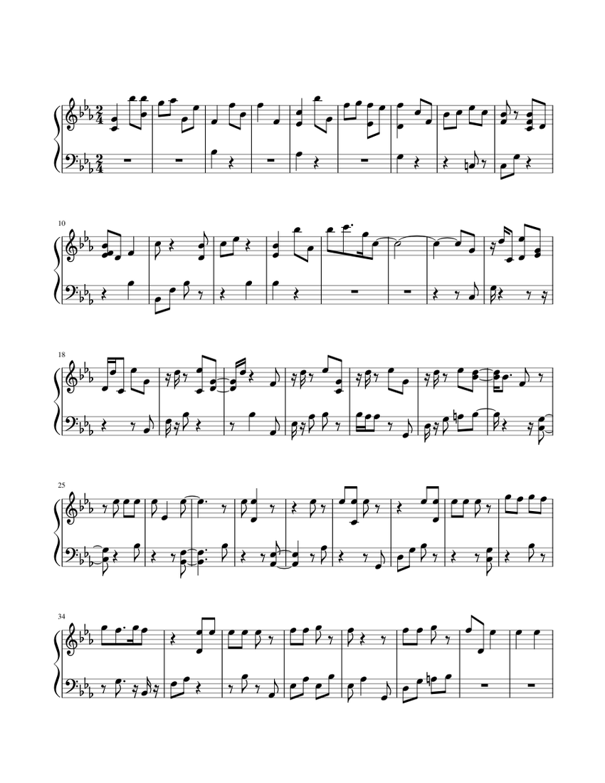 Forever - Exo Sheet music for Piano (Solo) Easy | Musescore.com