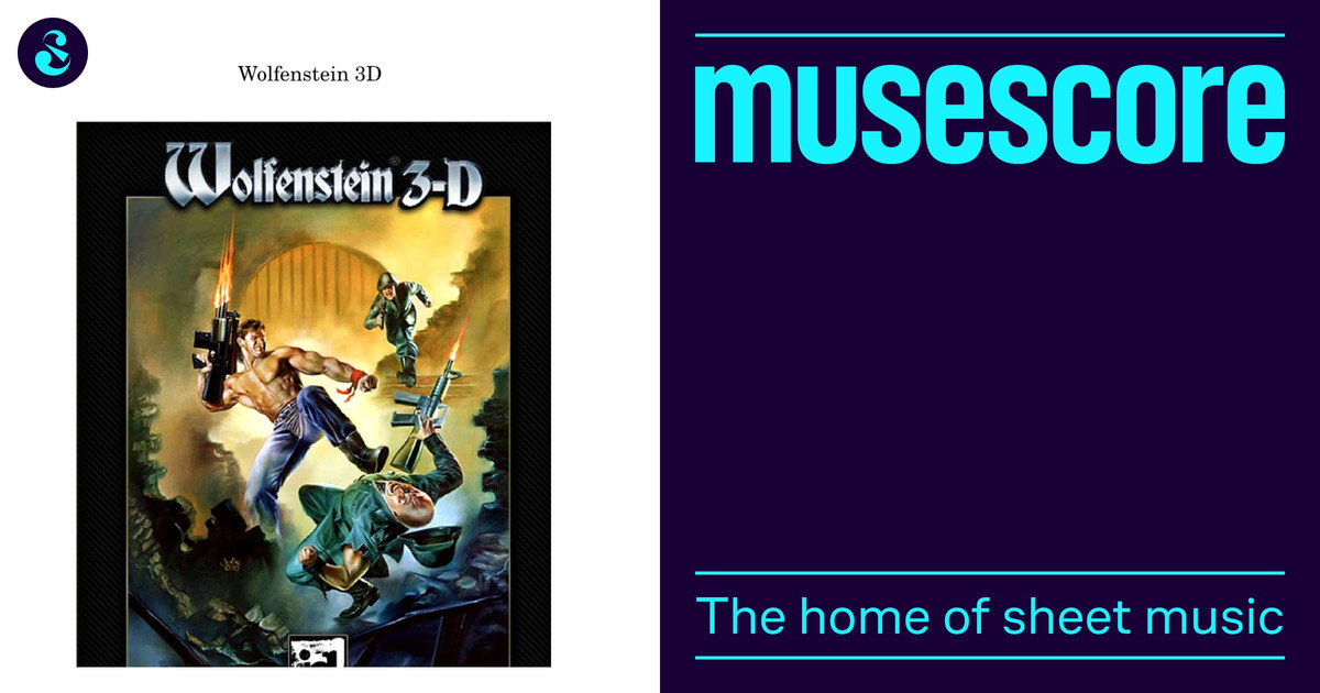 Wolfenstein 3d theme – Misc Computer Games Sheet music for Piano ...