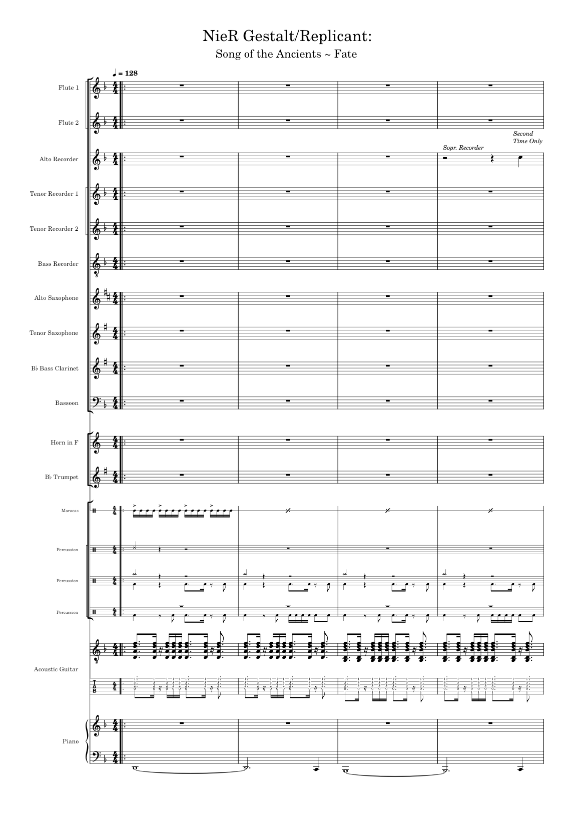 NieR Gestalt/ Replicant: Song of The Ancients - Fate (Updated 12/13/21 ...