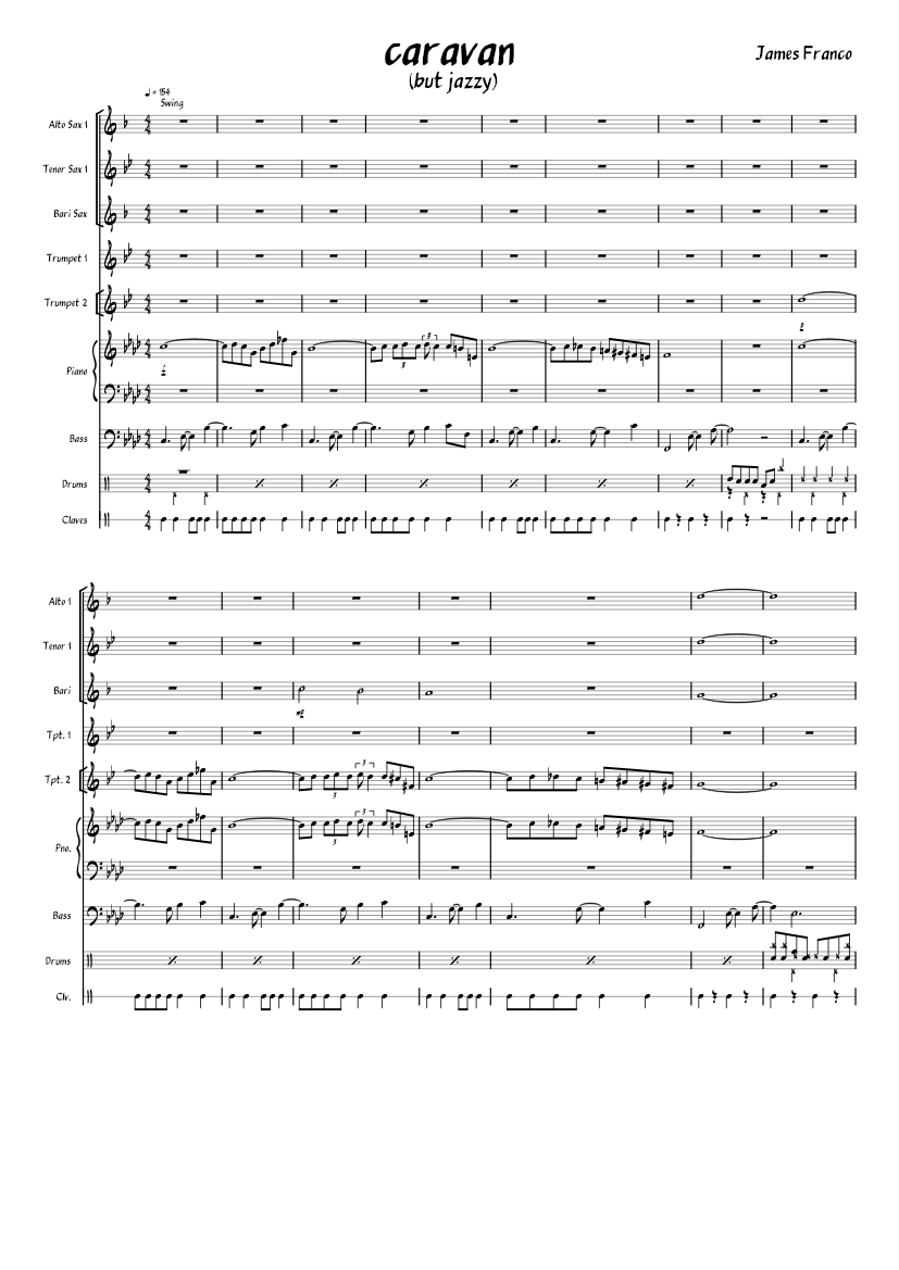 caravan but like extra jazzy except i got carried away and started ...